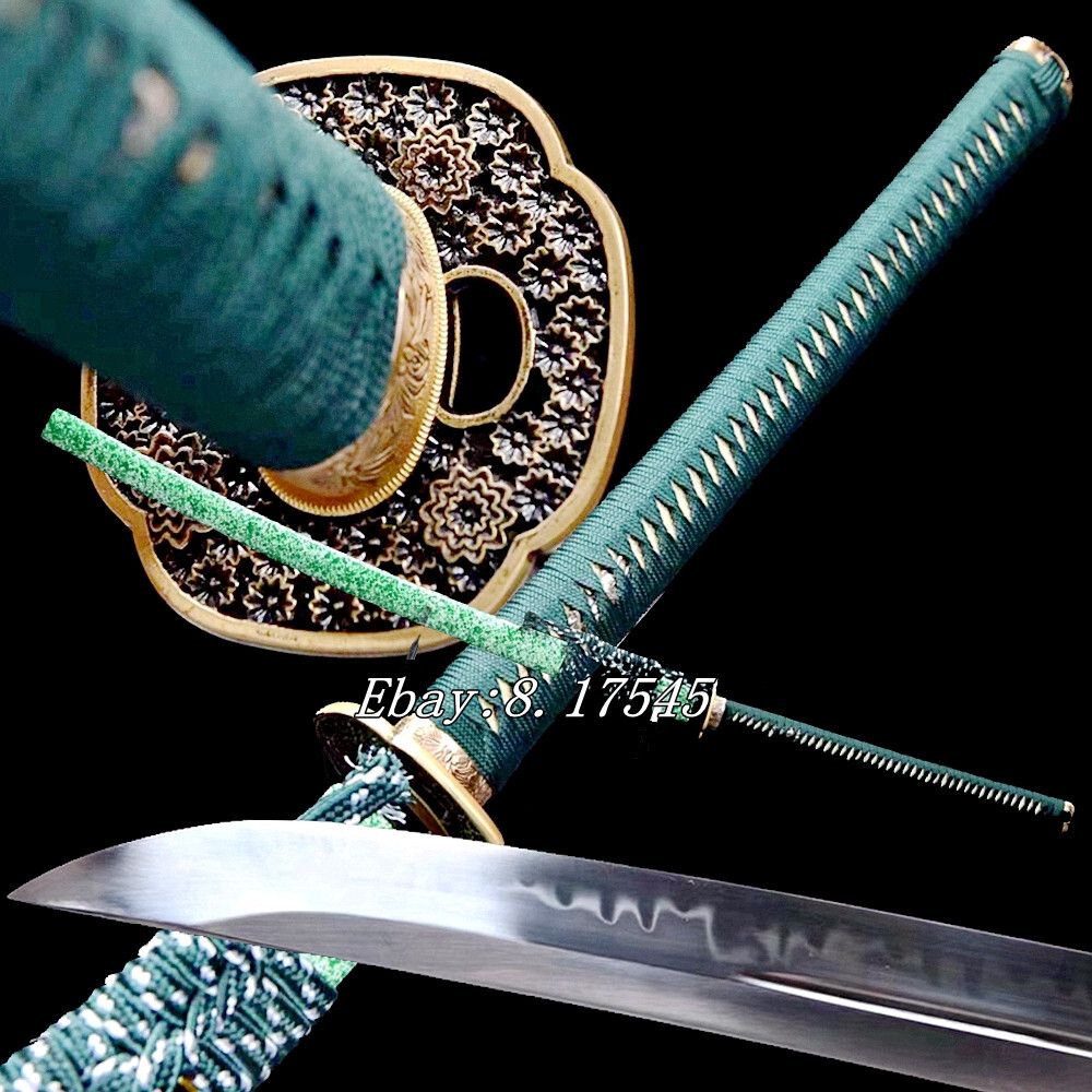 Long Handle Nodachi Sword Japanese Samurai Katana Clay Tempered T10 ...