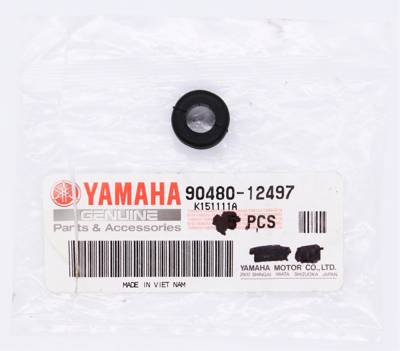 Yamaha Grommet Part Number - 90480-12497-00 | eBay