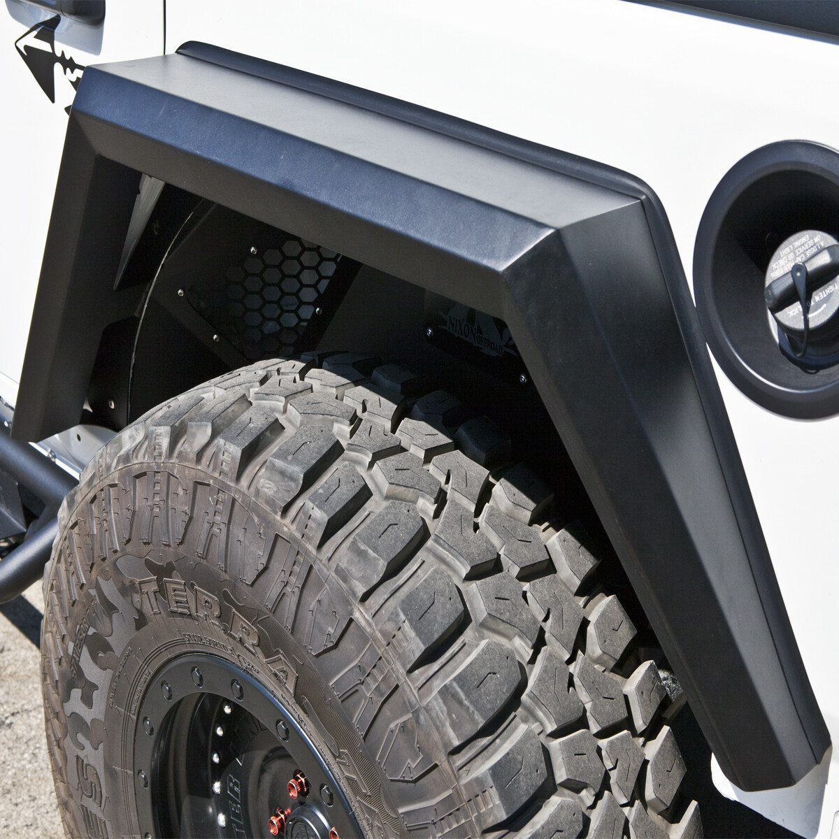 WOLFSTORM Rear Fender Flares for 2018-2023 Jeep Wrangler JL Heavy Steel ...