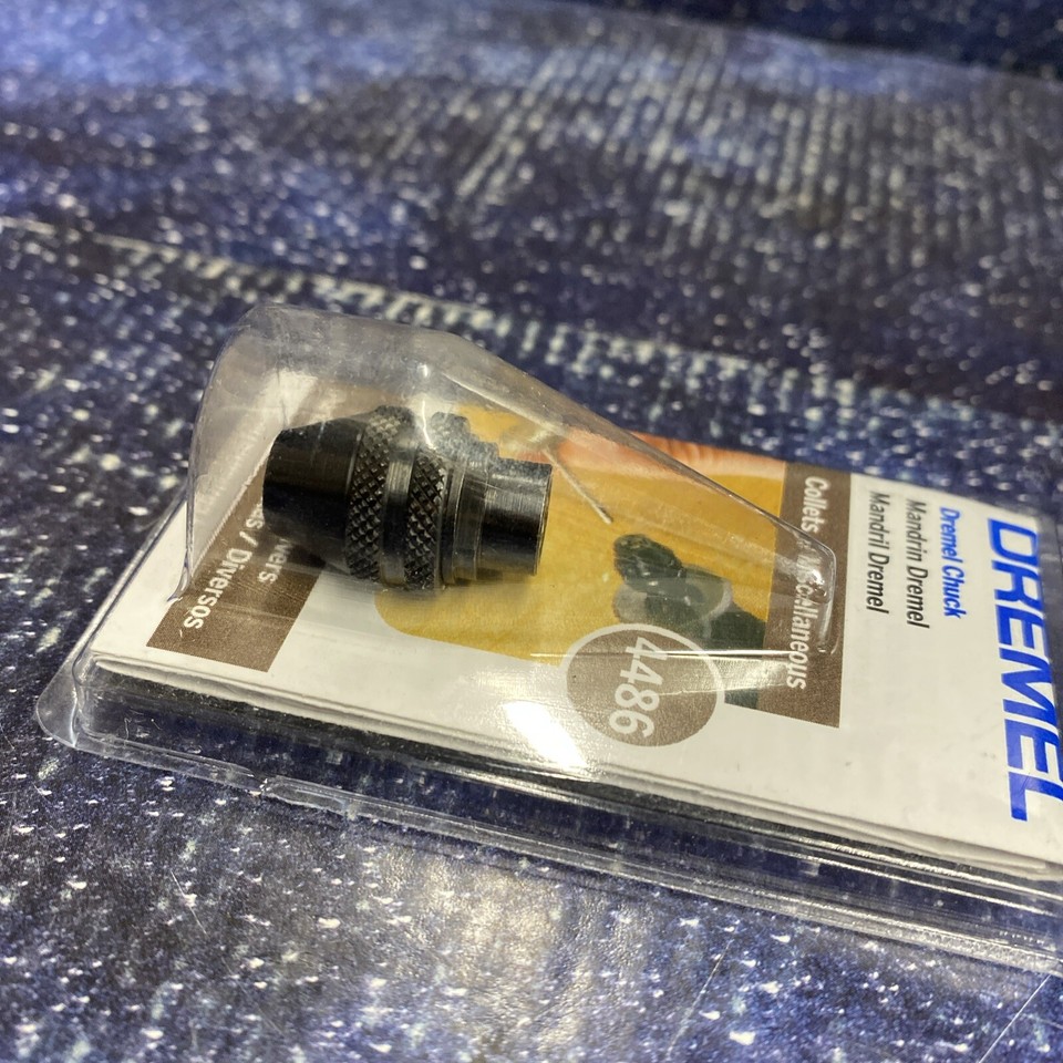 Dremel 4486 Keyless Chuck, ideal for 1/32 (0.8mm) to 1/8 (3.2mm) Shank ...