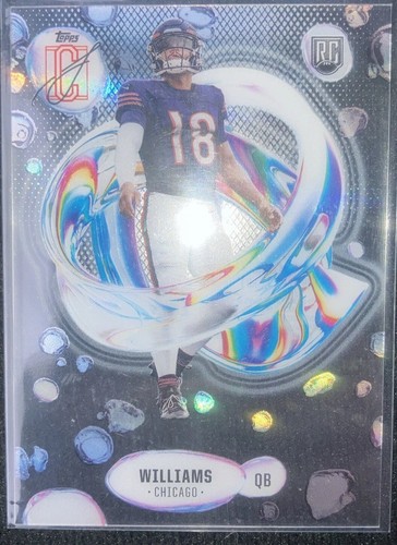 2024 Topps Signature Class CALEB WILLIAMS RC Clear Acetate Fluidity #F ...