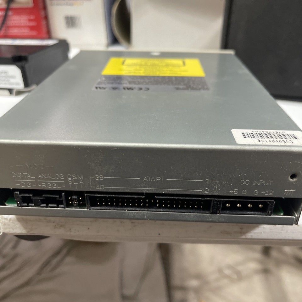 CYBREDRIVE CD-ROM 120D Vintage Beige IDE CD Disc Drive Internal | eBay