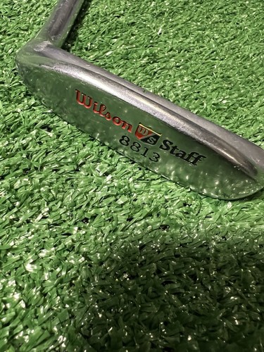 WILSON STAFF 8813 PUTTER, FLUTED STEEL SHAFT, Wilson PUTTER GRIP | eBay