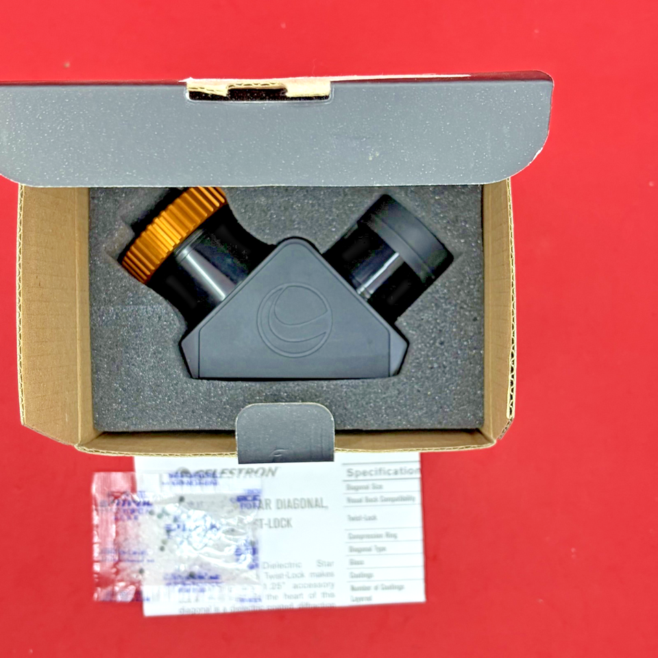 Celestron Top Quality Dielectric Diagona w/ Twist Lock 1.25". A1 in Box ...