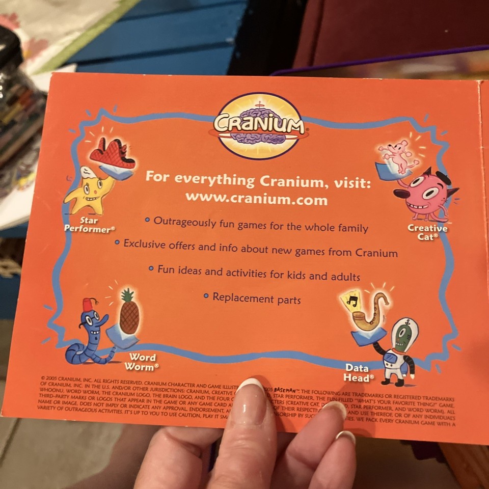 Whoonu Cranium Game, 8-Adult | eBay