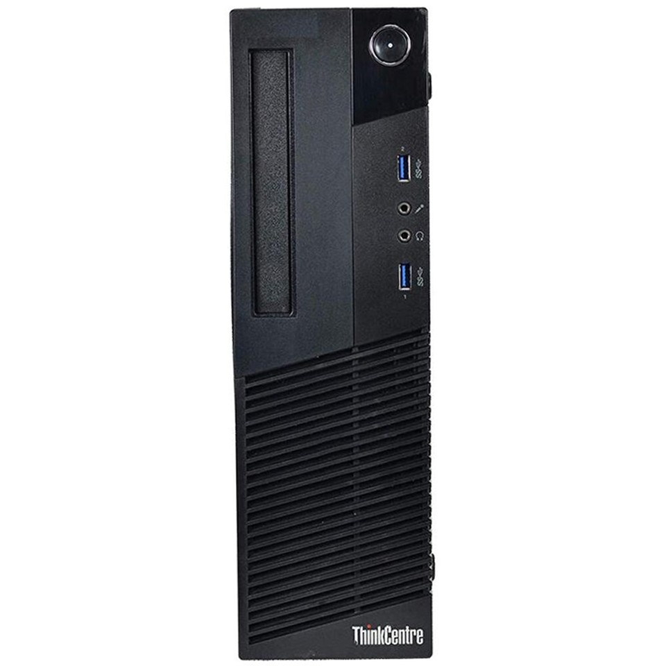Lenovo Desktop i5 Computer PC SFF 8GB RAM 250GB HDD 19in LCD Windows 10 ...