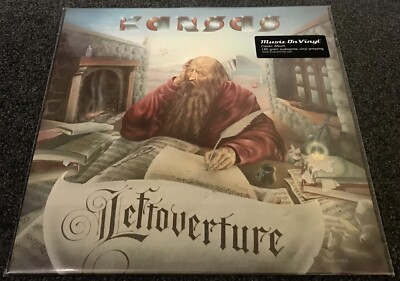 KANSAS-LEFTOVERTURE-EU 2014 180g MOV VINYL LP+LYRIC INNER-NEW & SEALED ...