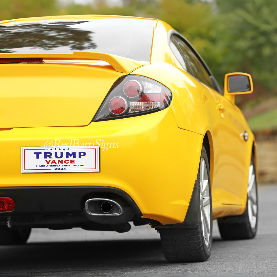 TRUMP VANCE 2024 Bumper Stickers | Vinyl | Water-resistant | eBay