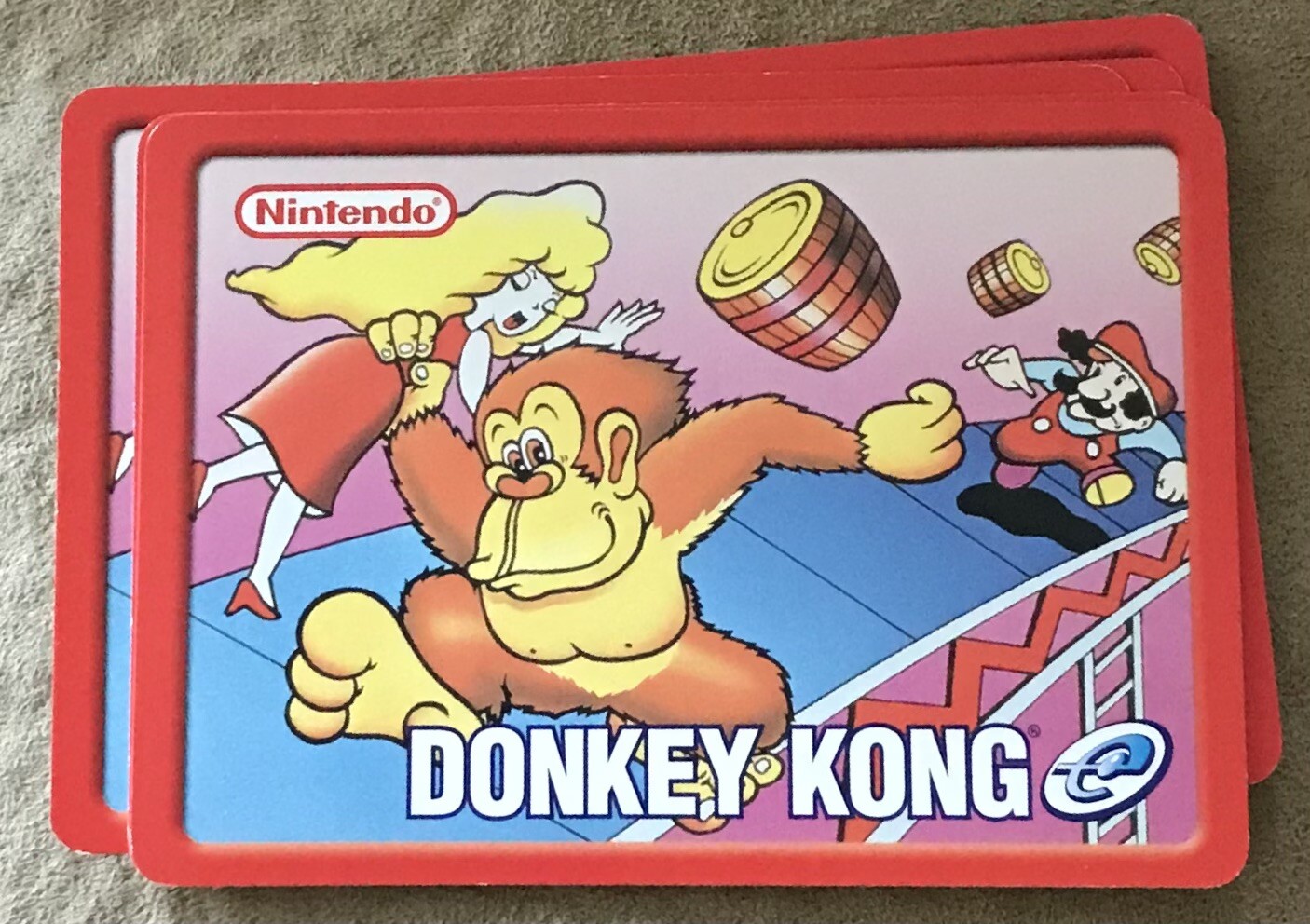 Nintendo E-Reader Cards - Mario, Donkey Kong, Clu Clu Land, Golf ...