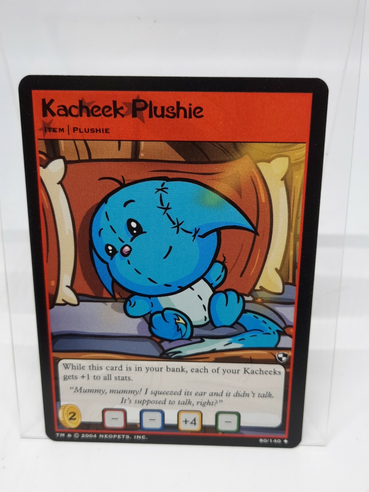 Kacheek Plushie 80/140 Battle For Meridell Neopets 2004 LP | eBay