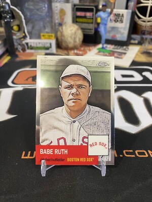 2022 Topps Chrome Platinum Anniversary (1953 Topps Design) BABE RUTH #3 ...
