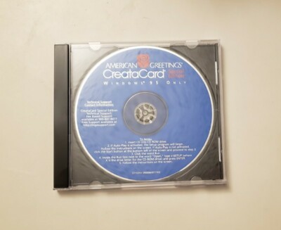 American Greetings CreataCard Special Edition (Vintage PC CD-ROM) | eBay
