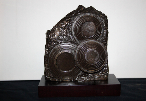 Large resin clay target shooting trophy award. | eBay