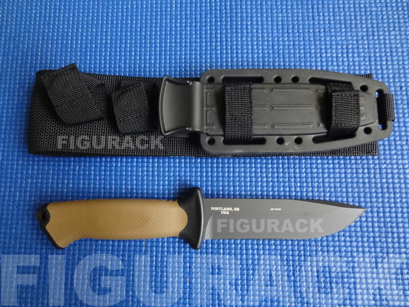 Gerber Prodigy Fixed Knife Coyote Brown w/ Sheath (Rare Fine Edge, Made ...
