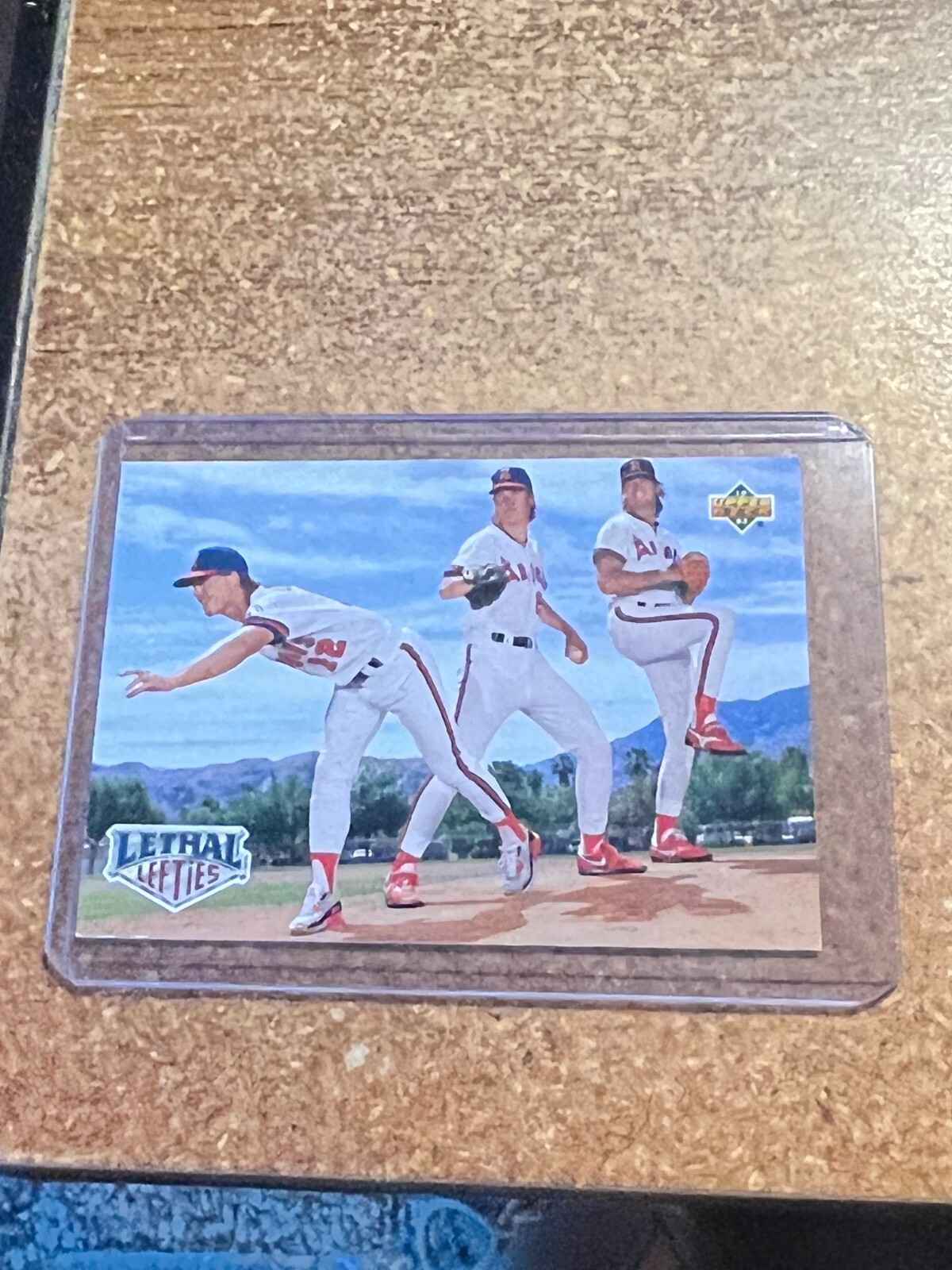 1993 Upper Deck Baseball # 53 Lethal Lefties Mark Langston Jim Abbott C Finley | eBay