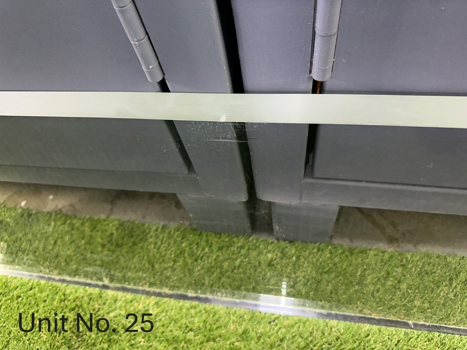 Bullet Proof Ballistic Acrylic Large Teller Window Bulletproof Glass 48 ...