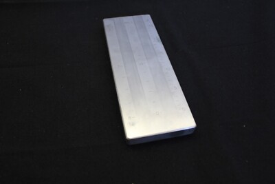 Double Groove Fineness of Grind Gauge Grindometer W/Case 2685 | eBay