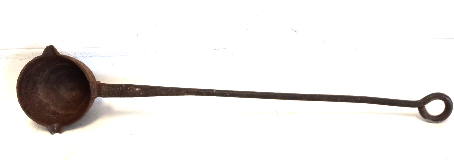 Cast Iron Smelting Molten Metal Ladle. Foundry, Forge, Blacksmith | eBay