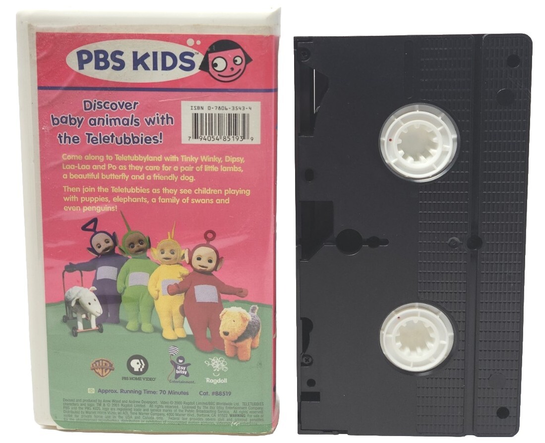 Teletubbies Baby Animals Vhs LOT OF 16 Children's VHS Tapes Baby