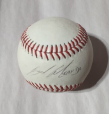 ANGEL MIRANDA SIGNED / AUTOGRAPHED BASEBALL - MILWAUKEE BREWERS | eBay