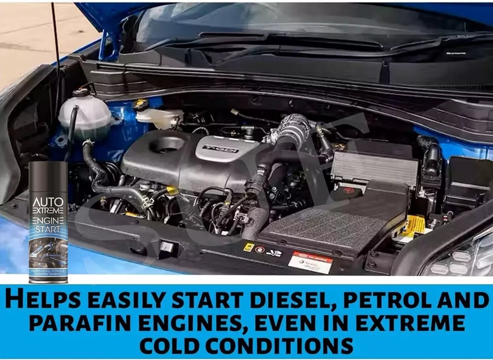 Easy Engine Start Spray for Petrol Diesel Paraffin Engines Cold ...