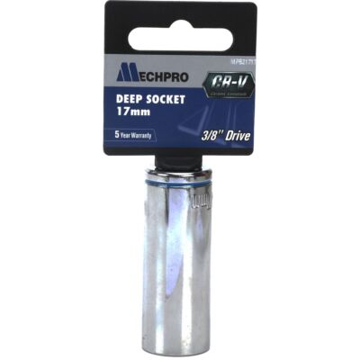 Mechpro Deep Socket 17mm 3/8In Drive Metric | eBay