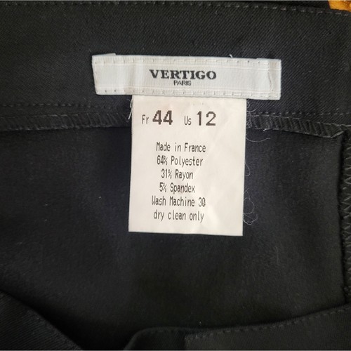 Vertigo Paris Unique Wide Bell Bottom Customizable Hook and Eye Black ...
