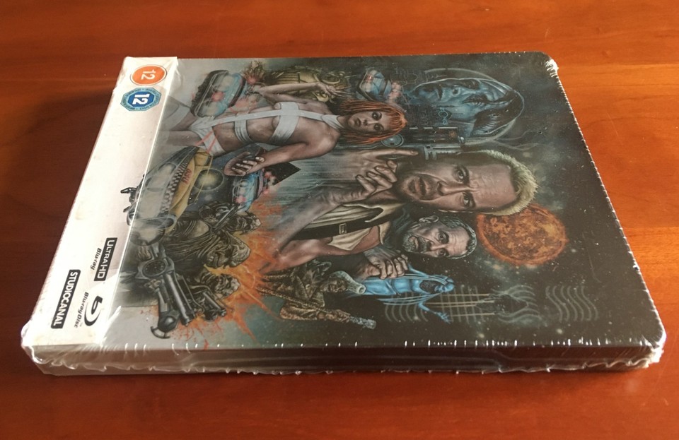 The Fifth Element 4K UHD + Blu ray UK Zavvi Steelbook New Sealed Rare ...