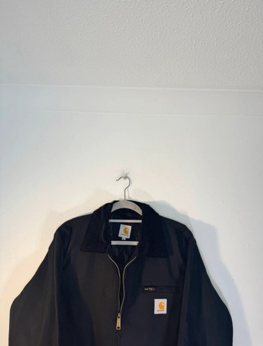 Carhartt Detroit Jacket – Reworked Vintage Canvas Bomber | Black (M) | eBay