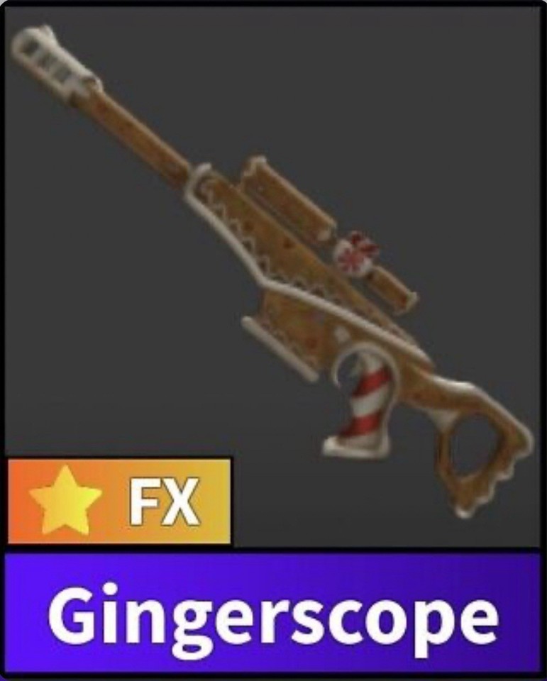 Murder Mystery 2 MM2 Super Rare Gingerscope Same Day Delivery Guarantee. | eBay