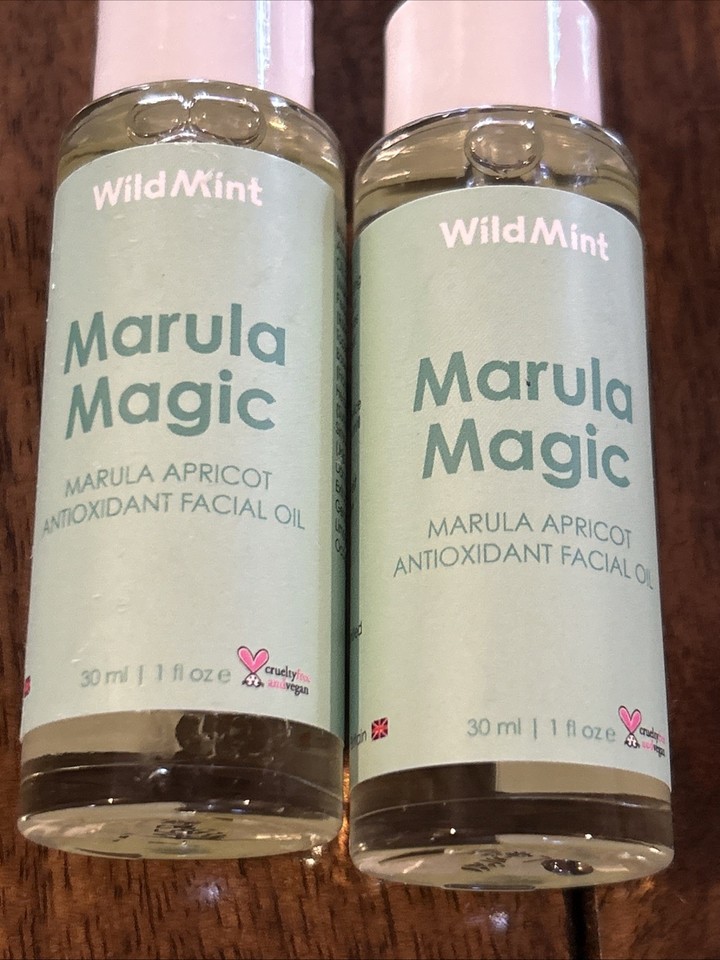 Wild Mint Cosmetics Marula Magic Marula Oil 30ml x 2 Brand New | eBay UK