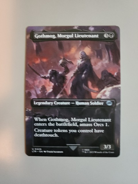 MTG Gothmog, Morgul Lieutenant The Lord of the Rings: Tales of Middle ...