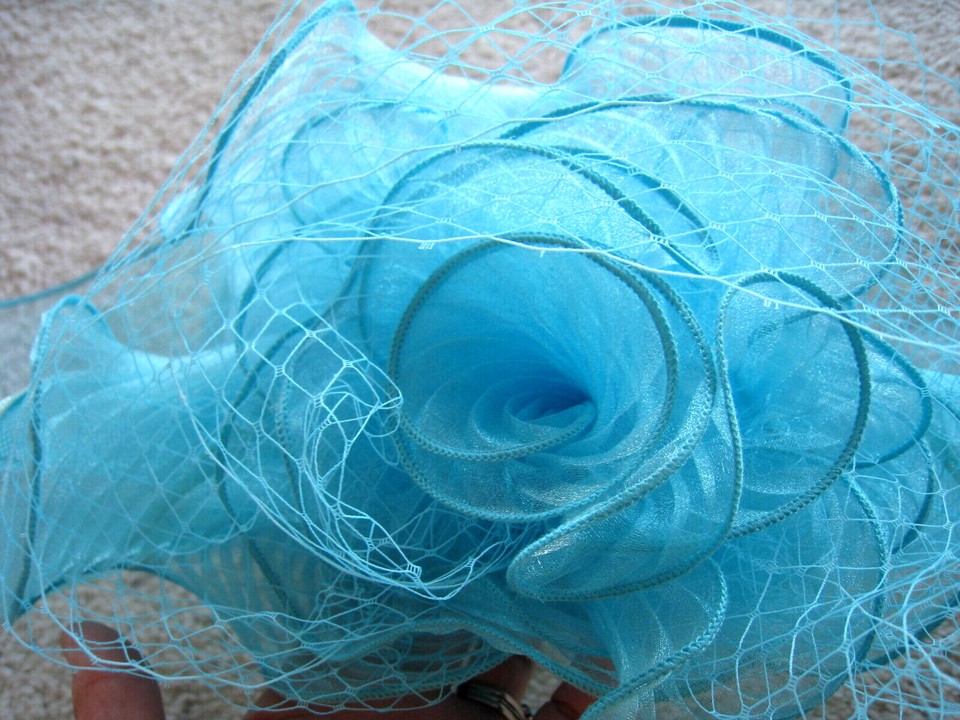 Something Special Big Brim Sinamay PP Braid Brim Hat Crin Flower Trim ...