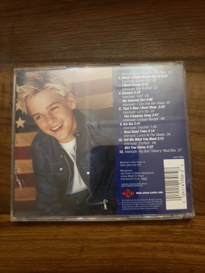 Aaron's Party (Come Get It) by Aaron Carter (CD, Feb-2001, Jive (USA ...