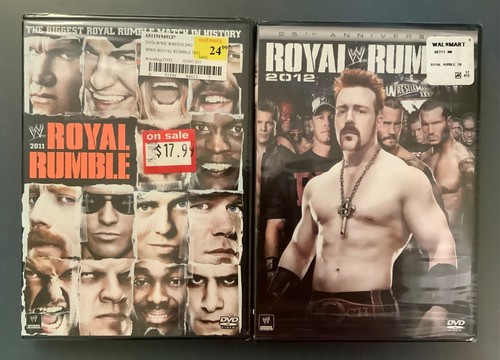WWE: Royal Rumble 2011 & 2012 (25th Anniversary) - Brand New - DVD’s ...