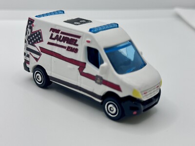 Custom Matchbox Laurel Fire and EMS Sprinter Van Ambulance | eBay