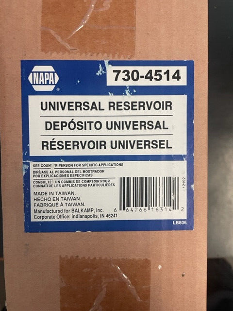 Napa 730-4514 Universal Radiator Reservoir Coolant Tank Bottle | eBay