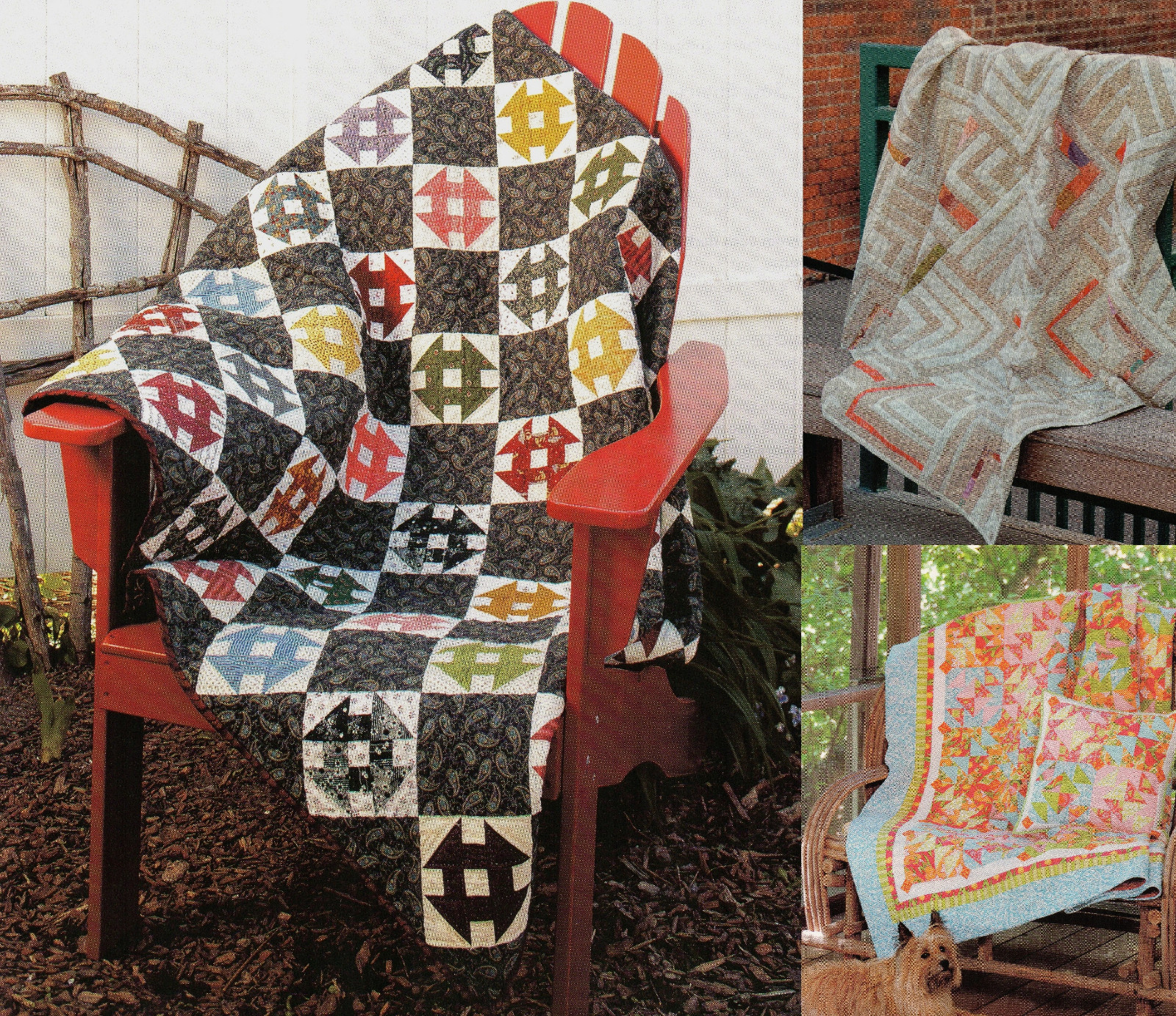 White Labyrinth Quilt Pattern