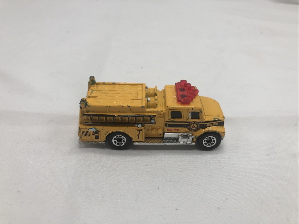 Matchbox Yellow International Pumper Loose | eBay