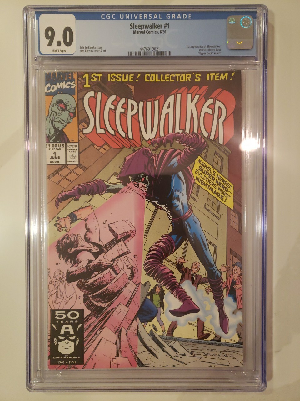 Sleepwalker 1 CGC 9.0 Marvel Comics 1991 1st Appearance | eBay