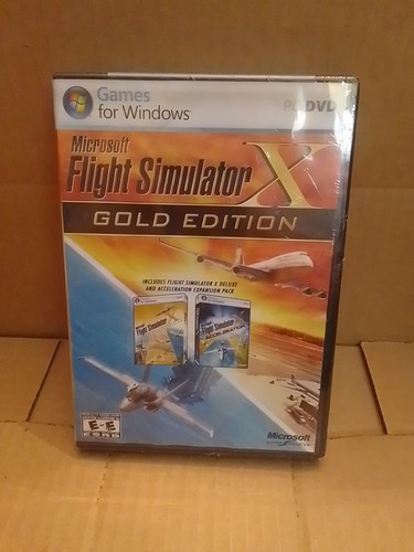 Microsoft Flight Simulator X Gold Edition PC Game Acceleration Expansion Pack | eBay