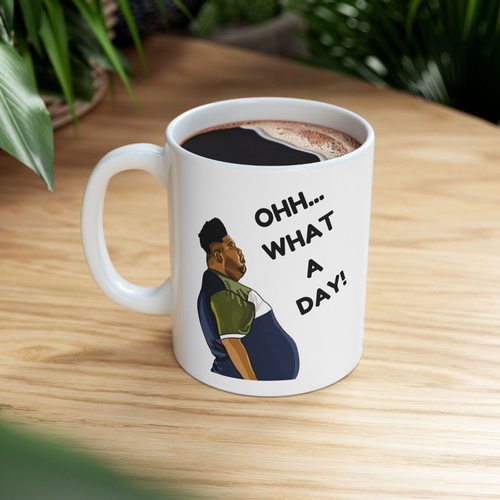 Novelty Harvey Price Oh What a Day Mug 11oz Ceramic | eBay UK