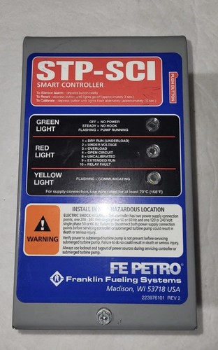 FE PETRO 5800100215 STP-DHI SMART CONTROLLER FOR STP 1/3, 3/4, 1-1/2 ...