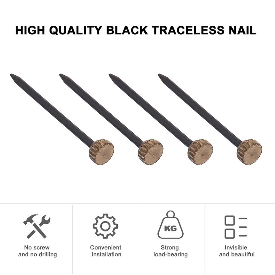 100 Pcs Picture Hooks Hanging Frame Nail Tacks for Pictures Decorative ...