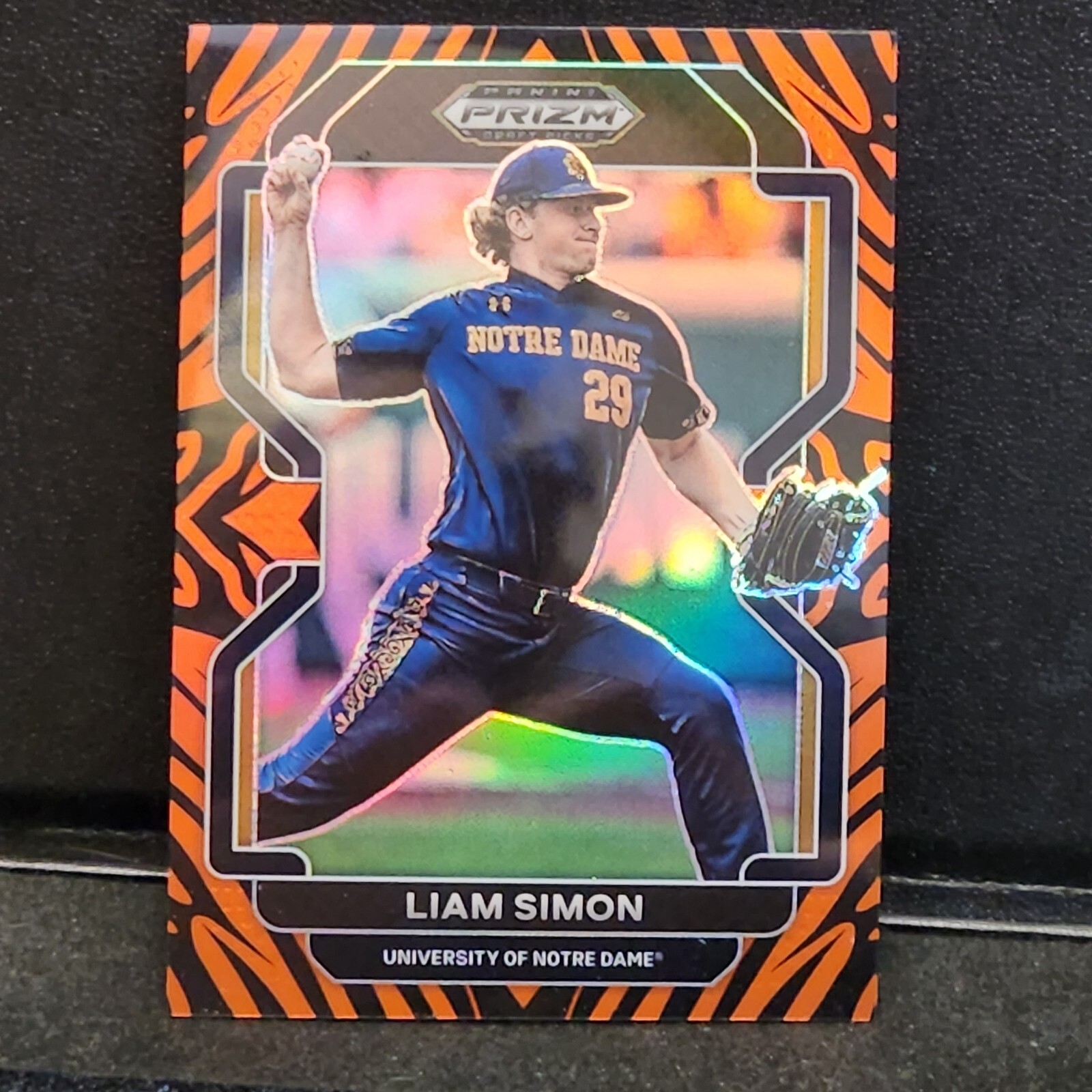 Liam Simon 2022 Prizm Draft Picks Tiger Stripes Prizm 59/99 | eBay