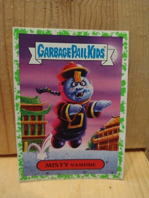 2019 GPK: MISTY VAMPIRE green border. CULT HORROR: 11b of 20. . B2 | eBay