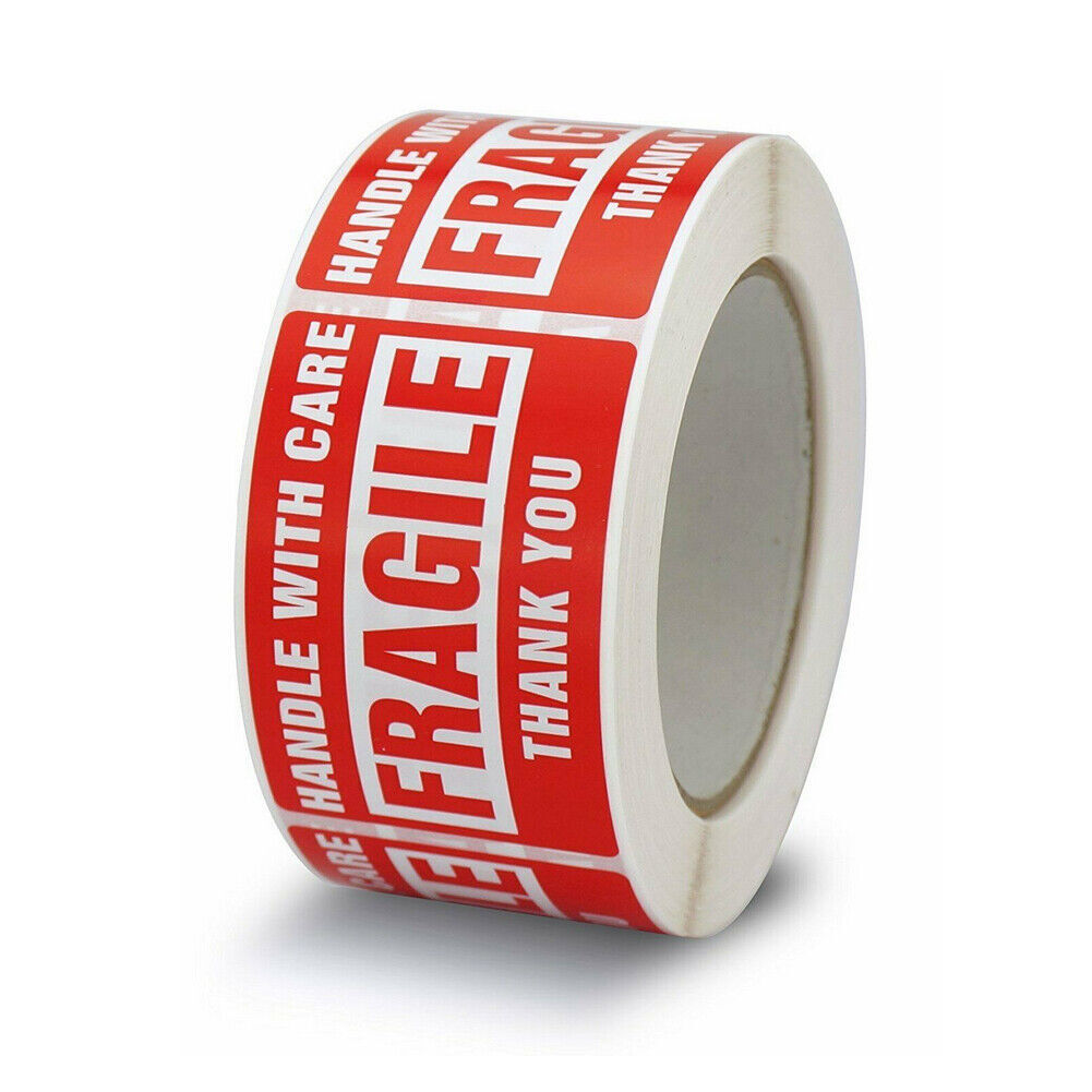 3000 Fragile Stickers 2x3 3x5 Fragile Label Sticker Handle With Care ...