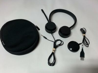 JABRA EVOLVE 30 II DUO HEADSET HSC060 WITH ENC060 USB WITH SOFT CASE | eBay