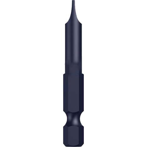 SL4 x 50mm Power Slotted Standard Drive Bit 1/4" S2 Alloy Steel - Box ...