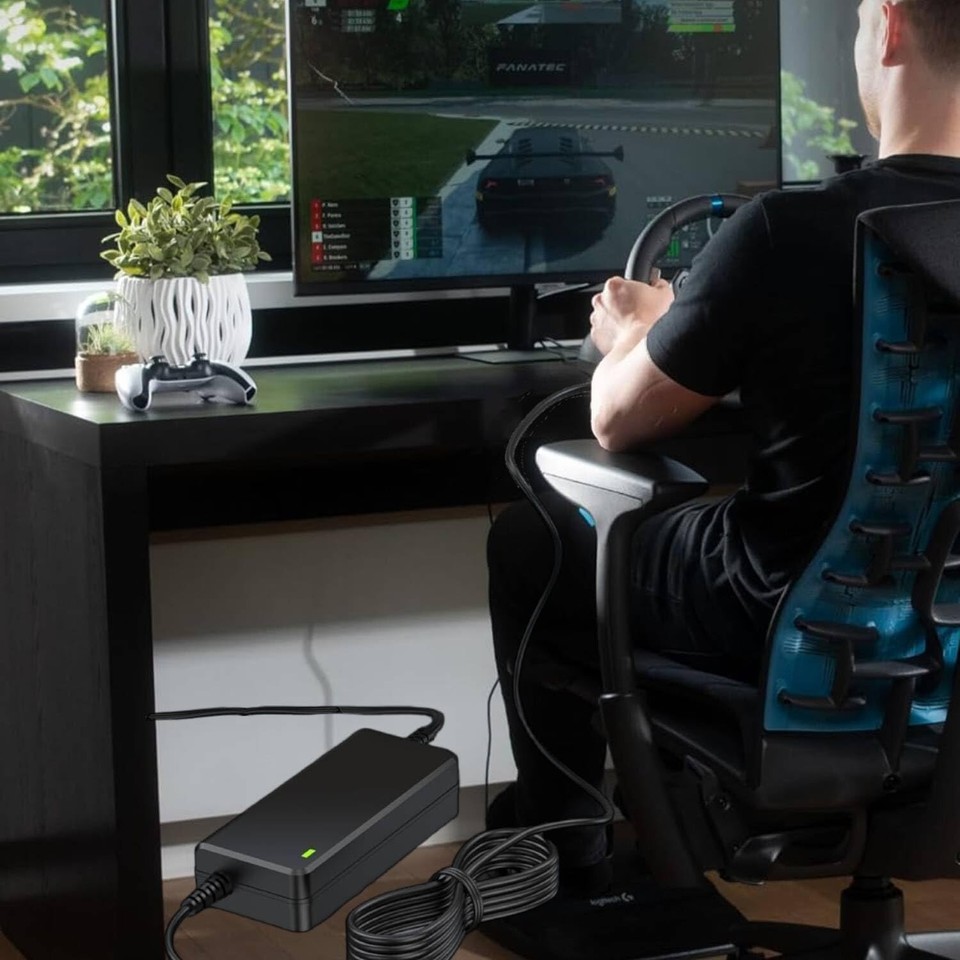 For Logitech G920 G29 Power Supply, 24V Power Adapter for Logitech ...